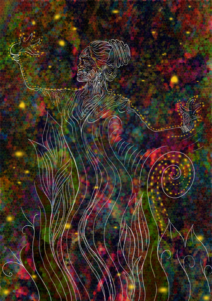 Nature Dancing Angle - 支援型NFT TriARTs by SocialCompassのNFT | Adam byGMO